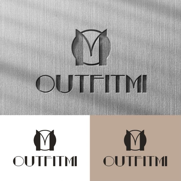 Jasa Desain Logo Outfit untuk OutfitMI - JASALOGO.ID