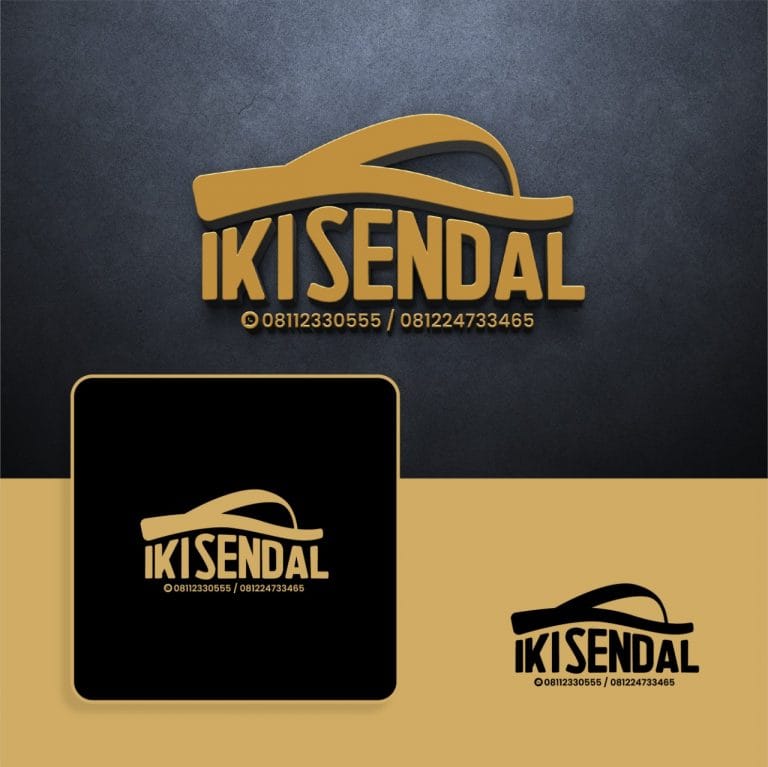 Logo Sandal Jepit untuk SANDAL - Jasalogo.id