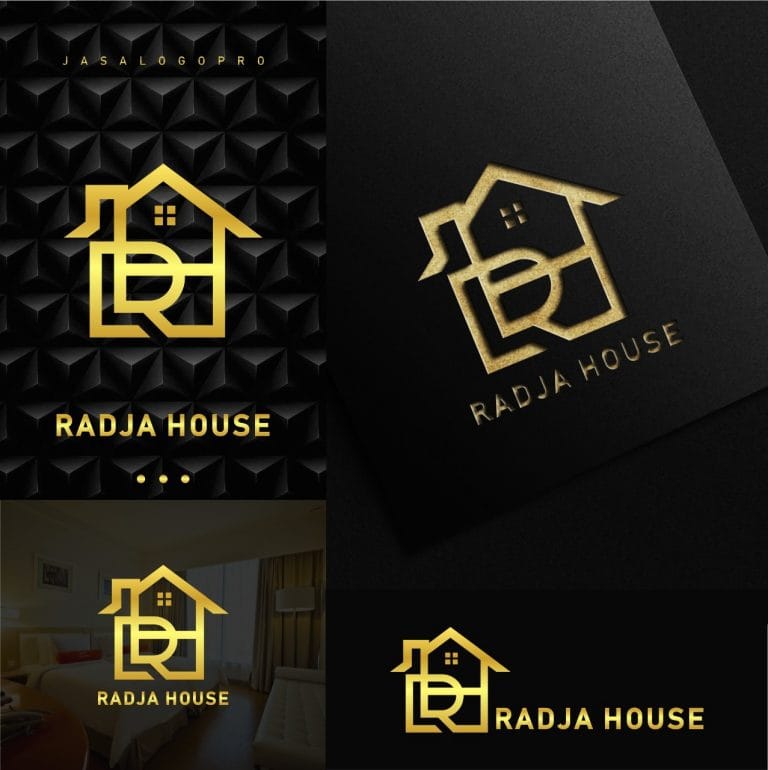 Desain Logo Rumah untuk Radja House - Jasalogo.id