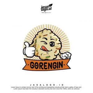 Logo Gorengan untuk Client Gorengin - Jasalogo.id