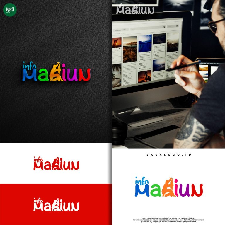 Desain Logo Media lokal Client Info Madiun - Jasalogo.id
