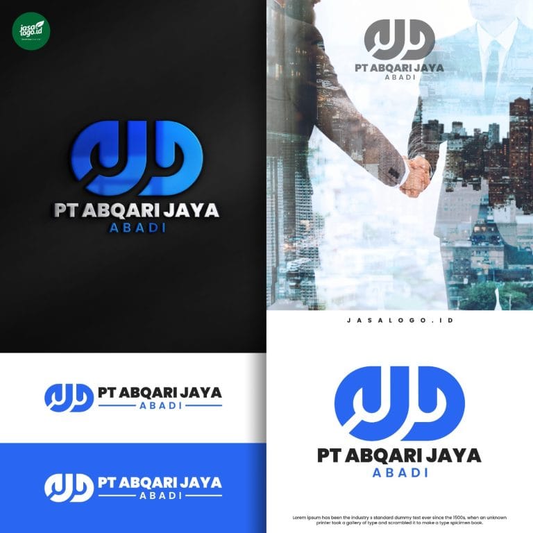 Desain Logo Kontraktor untuk PT Abqari Jaya Abadi - Jasalogo.id