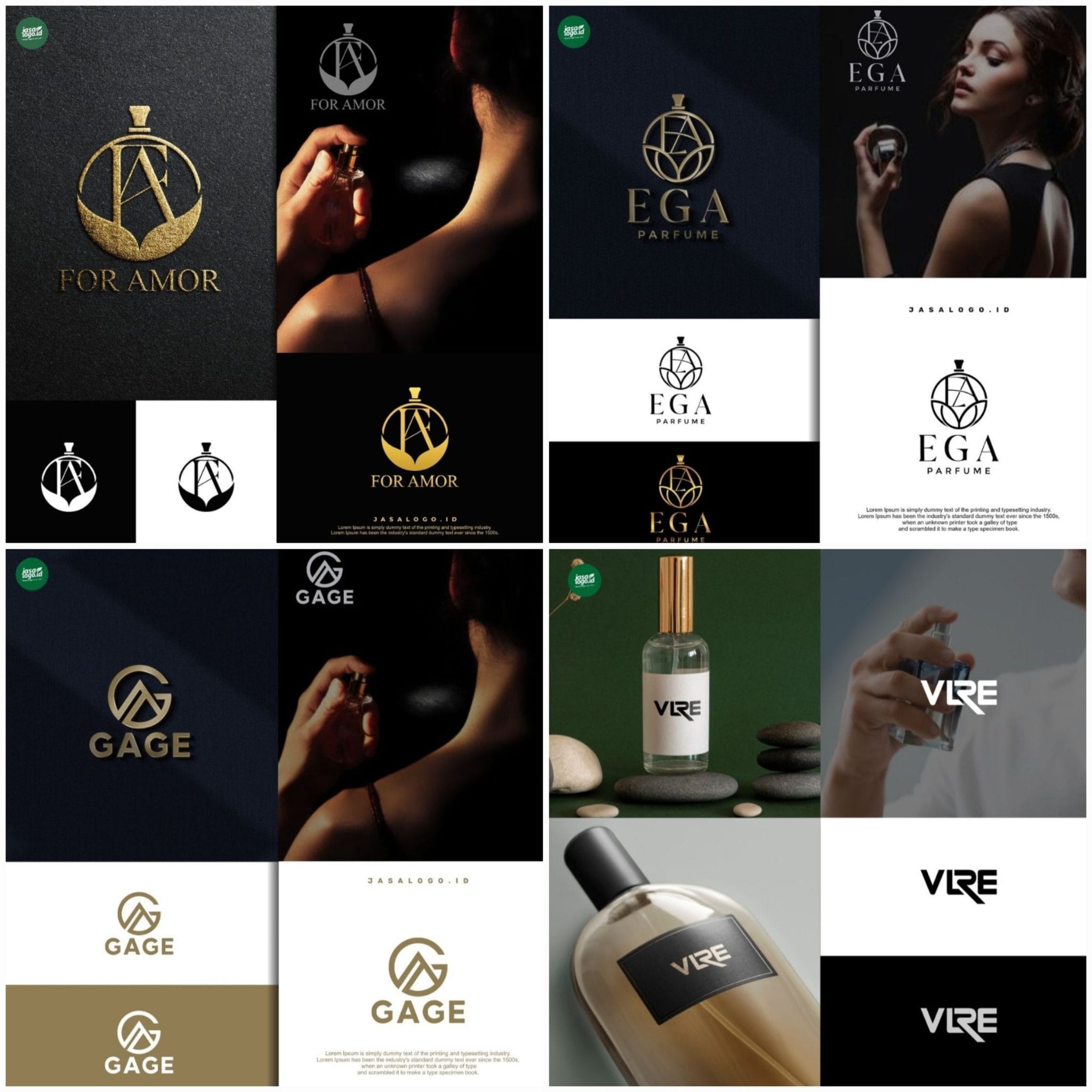 7 Desain Logo Parfum yang Elegan - Jasalogo.id