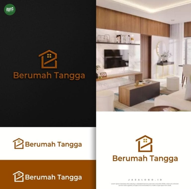 Desain Logo untuk Bisnis Interior dan Home Living - Jasalogo.id