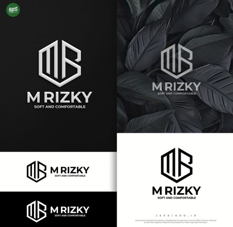 6 Desain Logo Lettermark Geometris untuk Berbagai Bisnis - Jasalogo.id