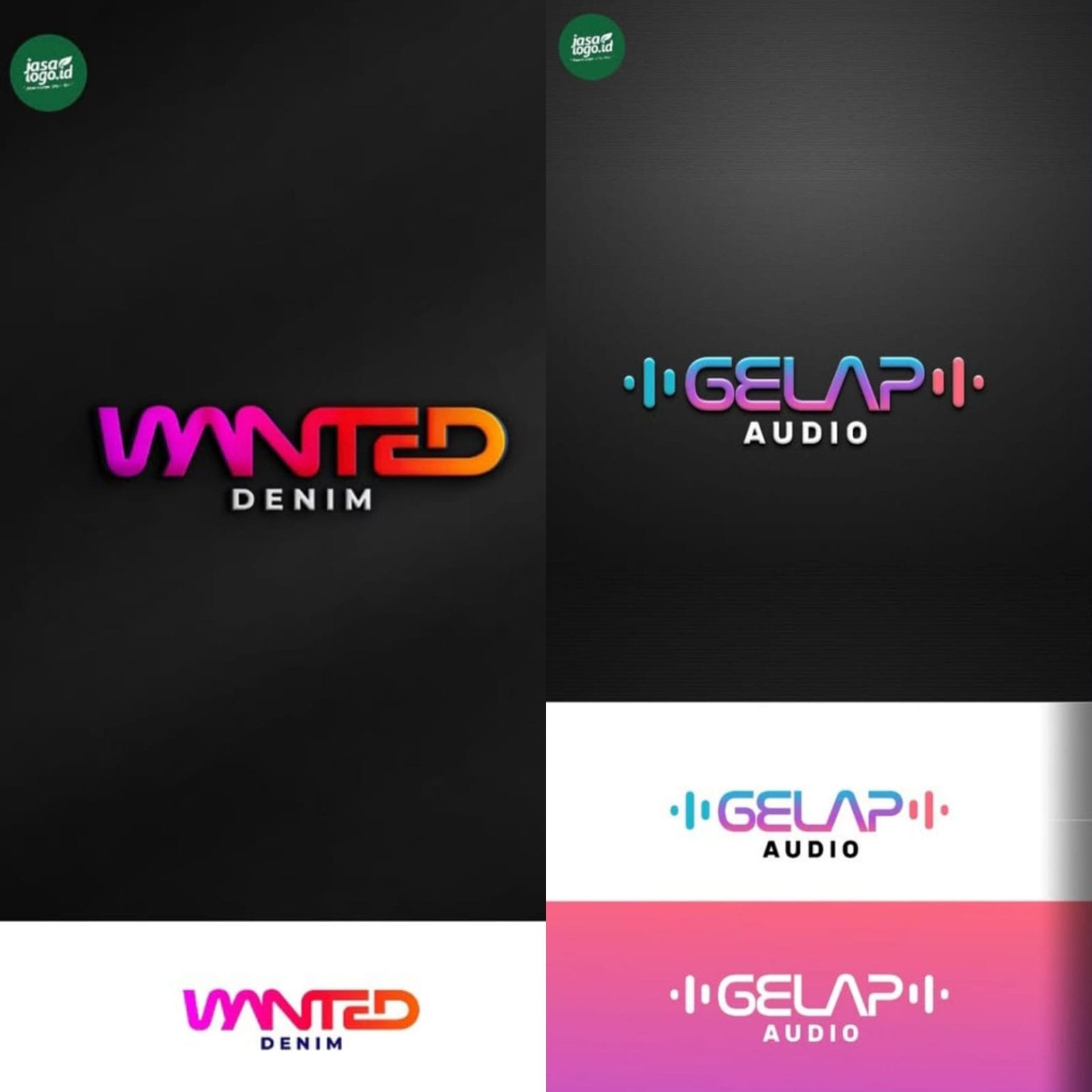 6 Warna dalam Desain Logo Wordmark yang Menarik - Jasalogo.id