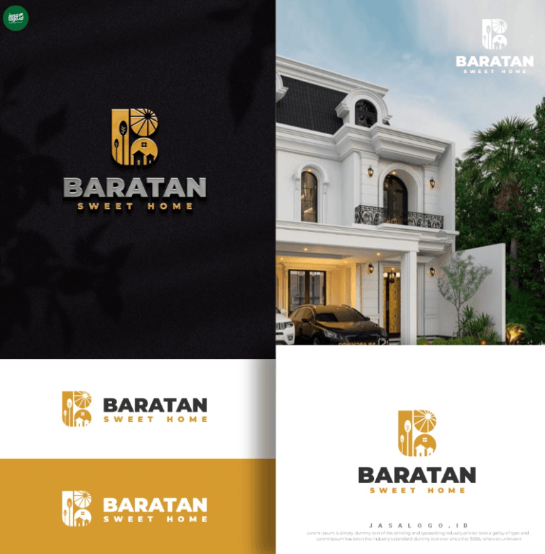 Jenis-jenis Brand dengan Desain Logo Ikon Rumah