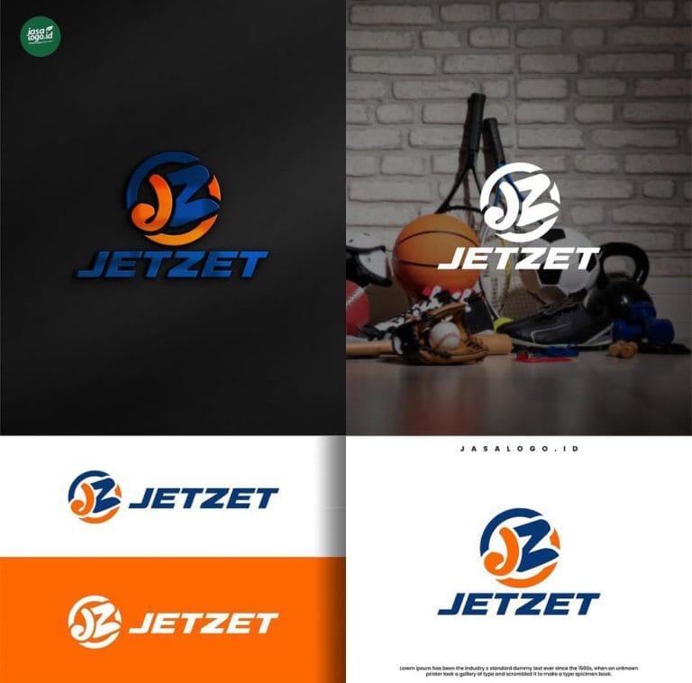 7 Desain Logo Kombinasi Warna Biru yang Harmonis - Jasalogo.id