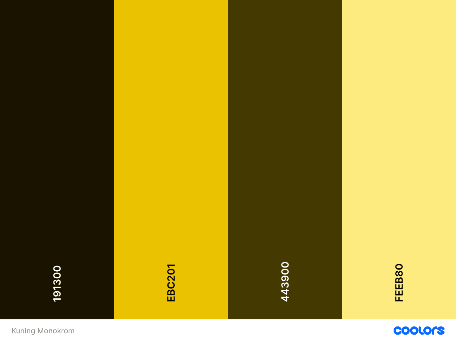 7 Palet Warna Monokrom untuk Berbagai Desain Brand - Jasalogo.id