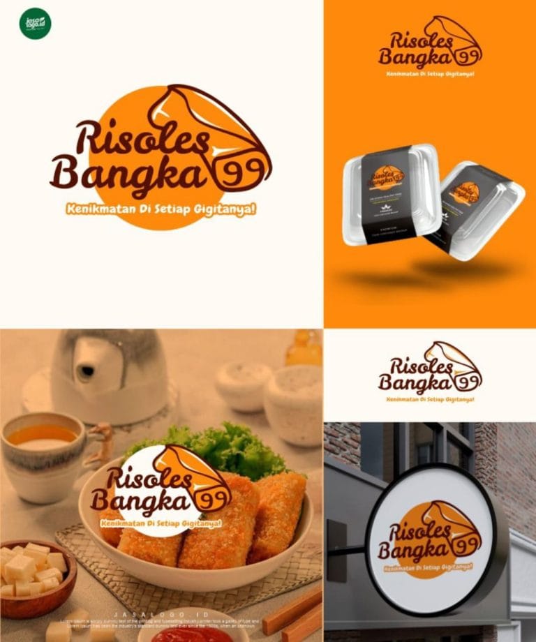 5 Logo Kombinasi Oranye dan Hitam yang Kontras - Jasalogo.id