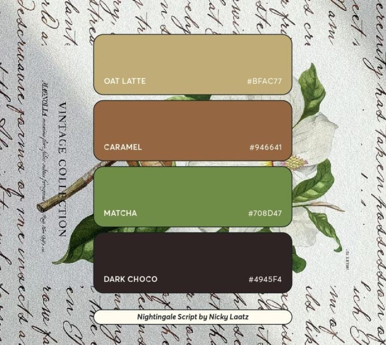 Palet Warna Brand Coffee yang Estetik dan Cozy - Jasalogo.id
