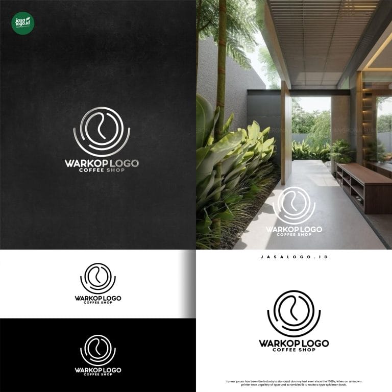 4 Style Font Desain Logo Coffee yang Berbeda - Jasalogo.id