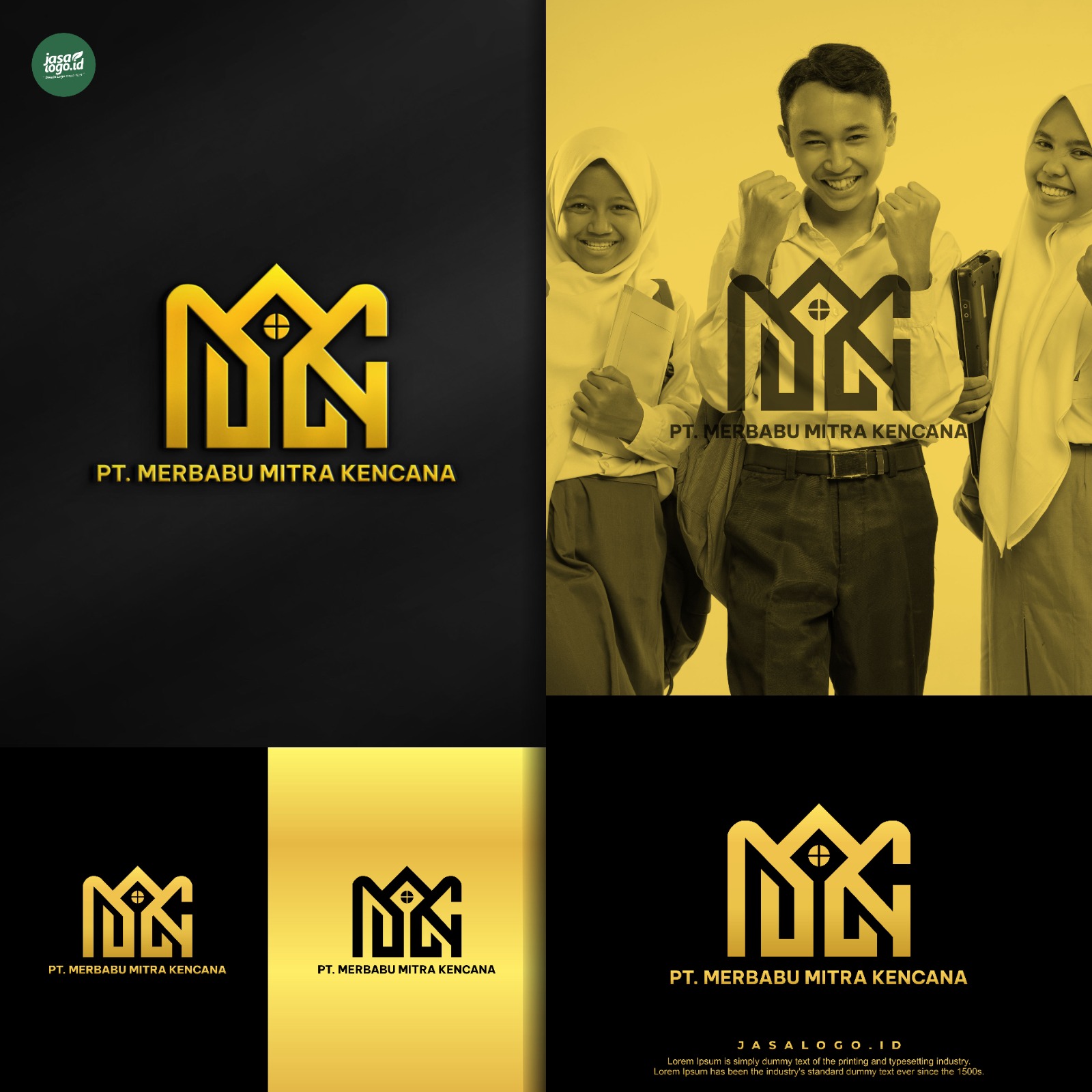 Logo Warna Emas dalam Berbagai Jenis Brand – Jasalogo.id