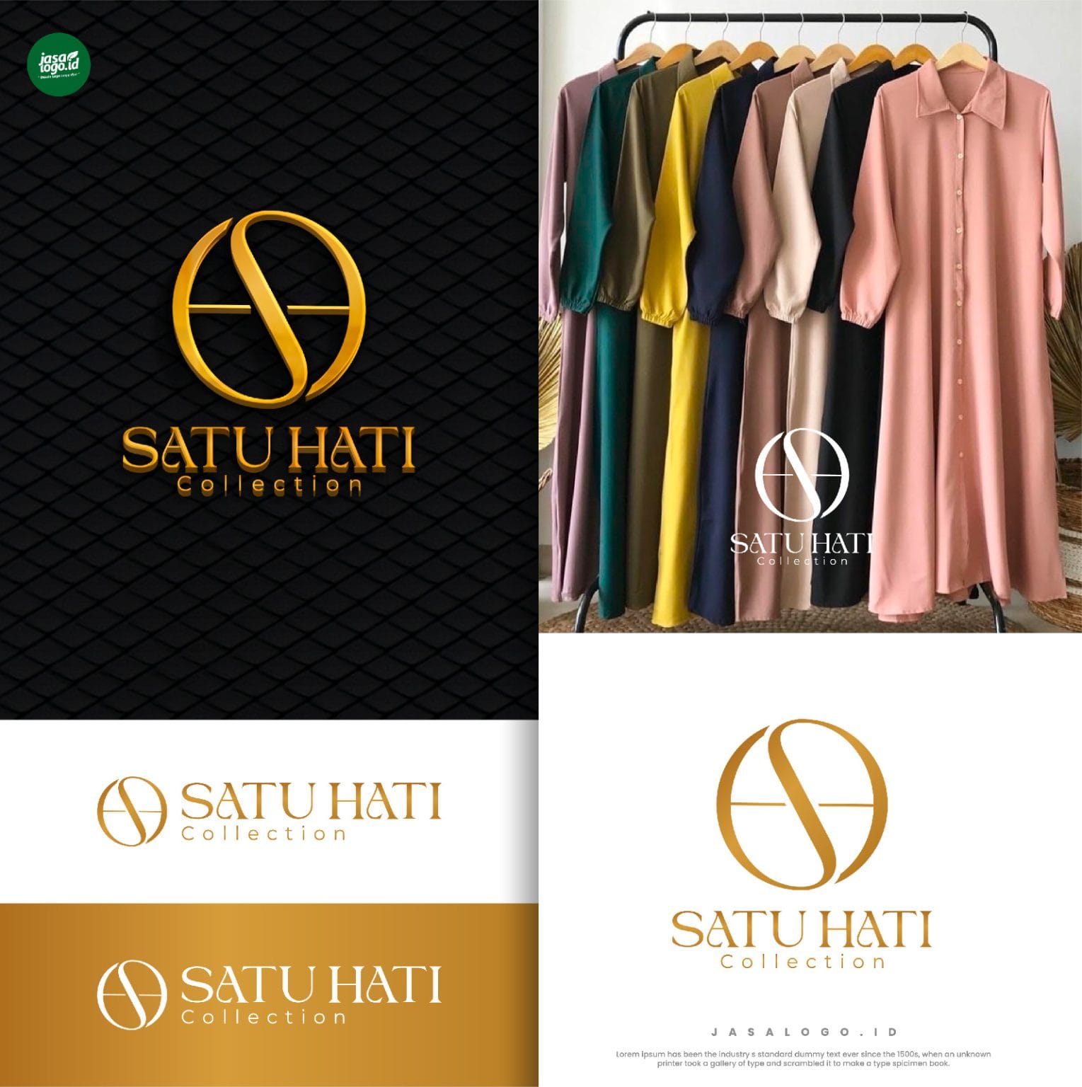 Cara Desain Logo Fashion Perempuan Menunjukkan Karakter Brand - Jasalogo.id